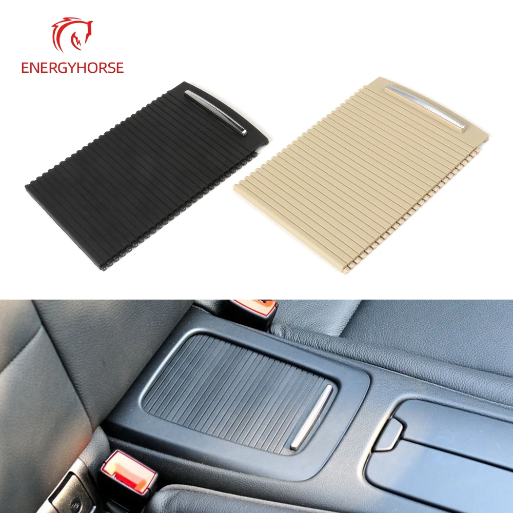 For BMW E92 E93 Car Console Storage Tray Cover Rear Sliding Shutters ...