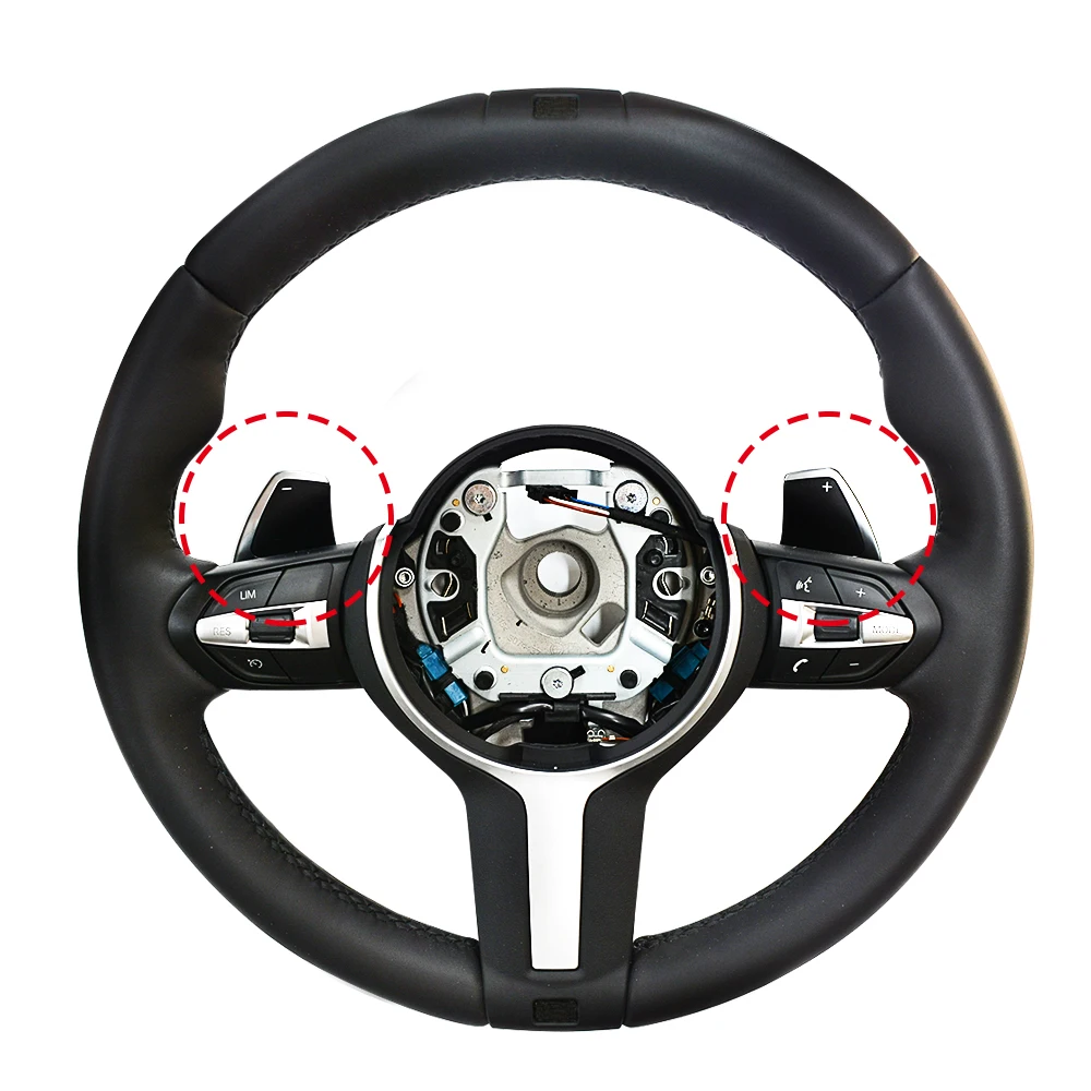 Car Steering Wheel Shift Paddle Shifter For BMW F10 F20 F30 F32 F34 F48 ...