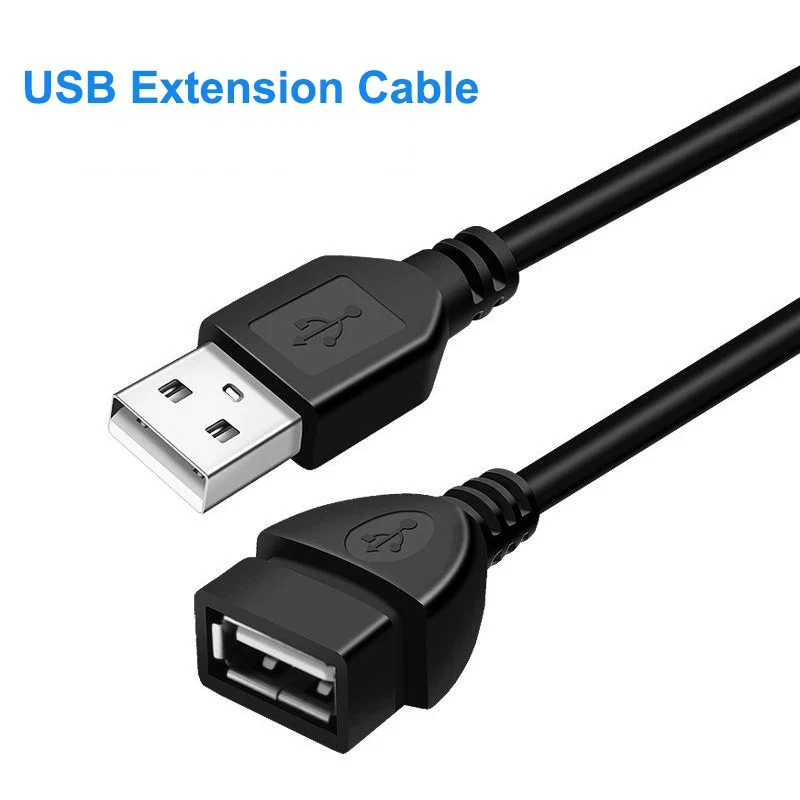 USB-Male-to-USB-Female-Cable-USB-2-0-Cable-USB-Extension-Cable-USB ...