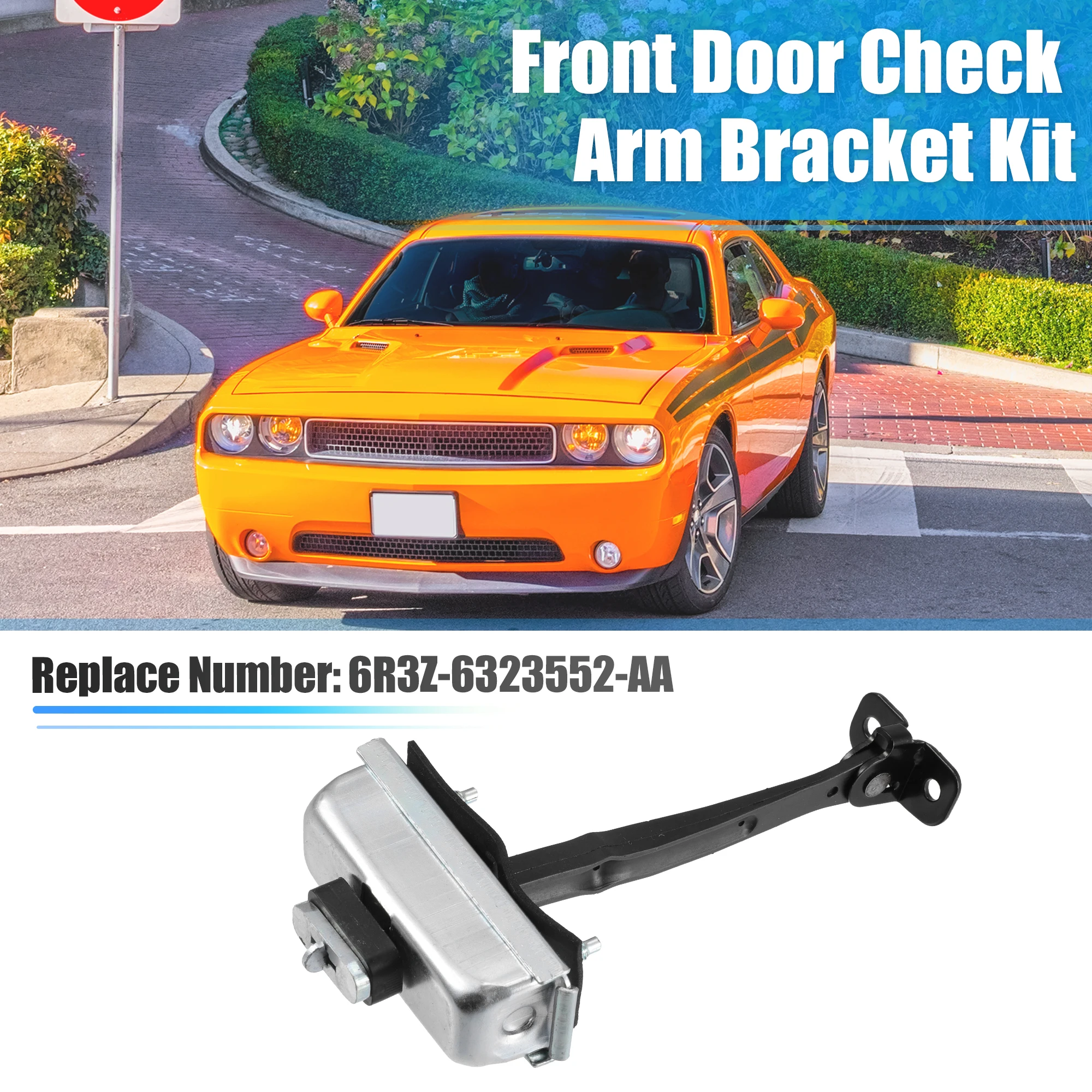 X Autohaux Car Front Door Check Strap Stop Limiter for Ford for Mustang ...