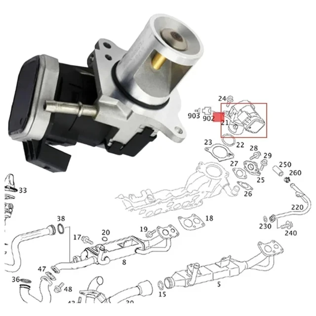 Ml320 Egr Valve Diagram