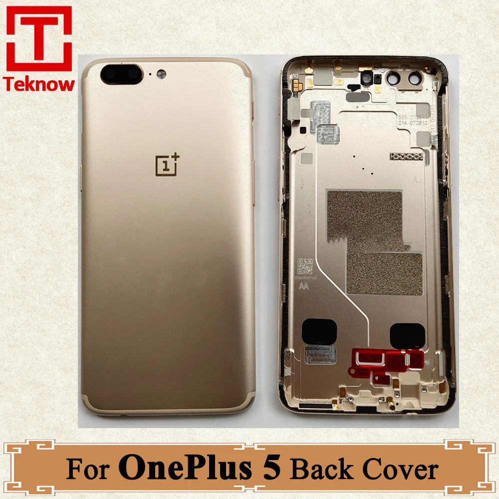 100-Original-For-Oneplus-5-Back-Housing-Back-Battery-Cover-Oneplus5 ...