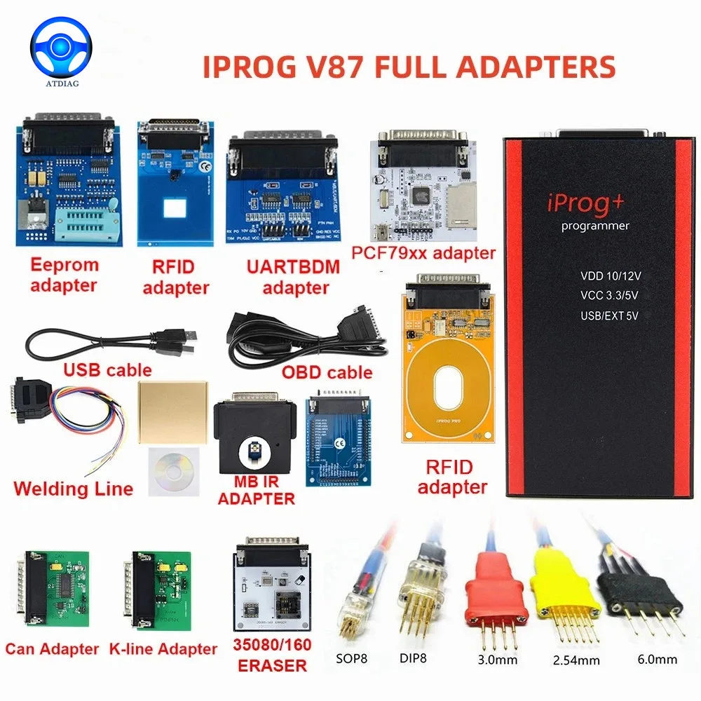 2023-Iprog-Pro-V87-with-Full-Adapters-Support-IMMO-KM-Radio-Reset-Auto ...