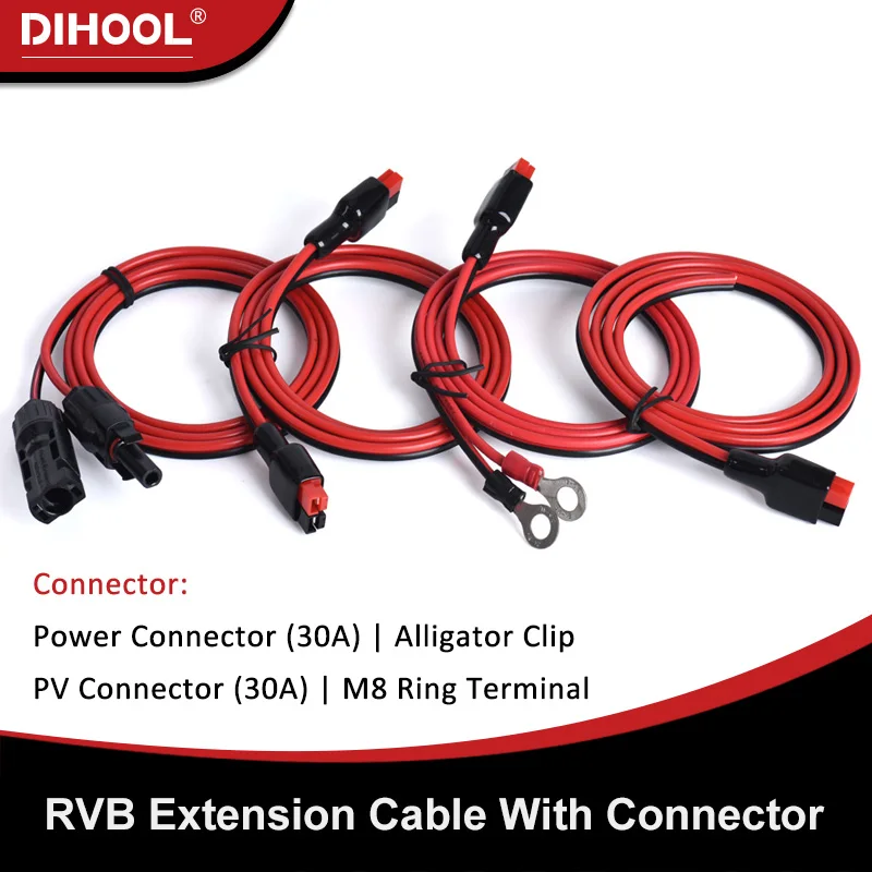 2-5mm-Extension-Cable-with-Power-Connector-Solar-PV-MC-M8-Ring-terminal ...
