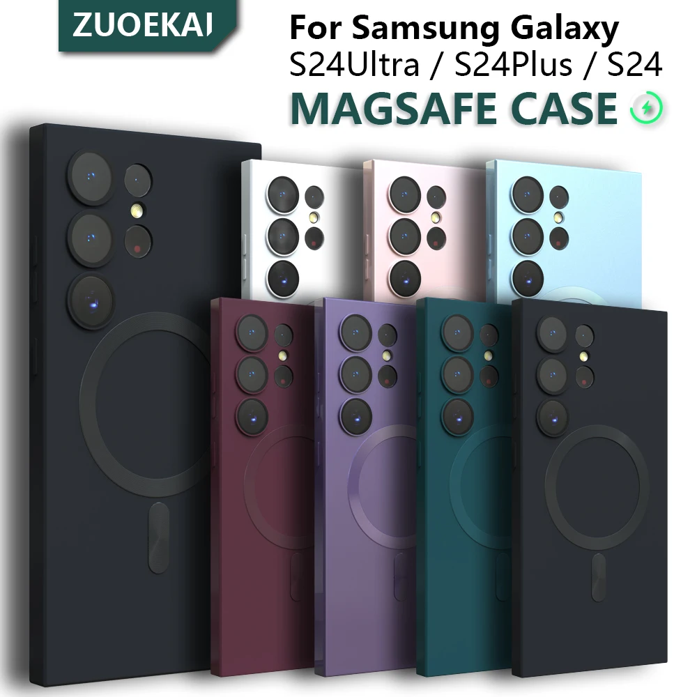 Funda-de-silicona-suave-de-lujo-para-Samsung-Galaxy-S24-Ultra-S24-Plus ...