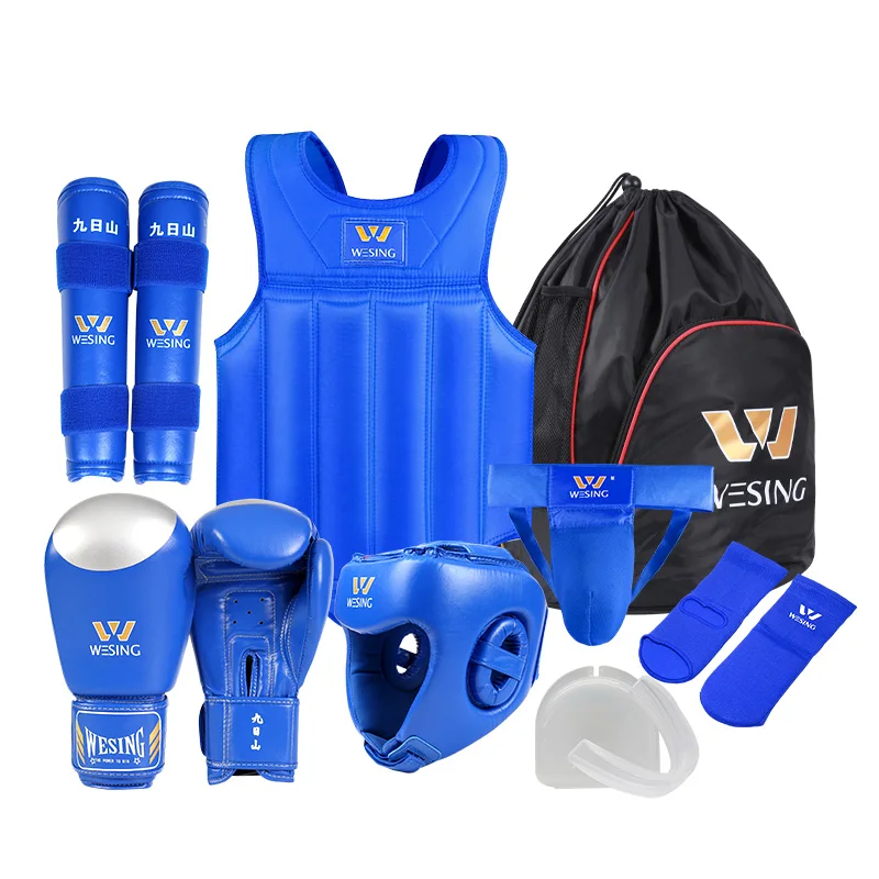 Wesing-Sanda-Gear-Set-for-Men-Women-8-Pcs-Boxing-MMA-Protector-Gears ...