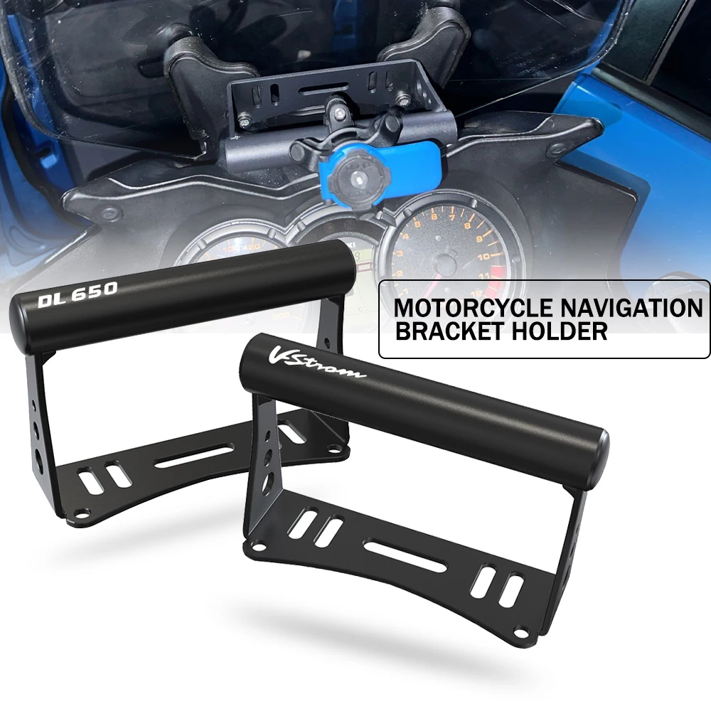 DL650-V-Strom-Motorcycles-Navigation-Phone-Mount-Bracket-For-Suzuki ...