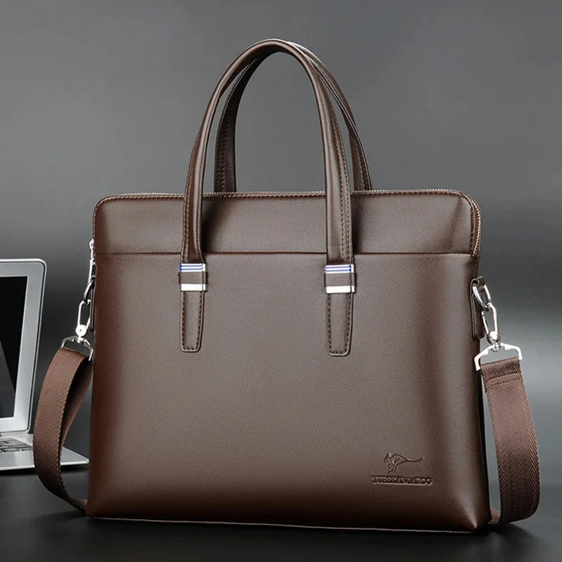 Business-Zipper-Briefcases-For-Men-Luxury-Soft-Leather-Handbag-Vintage ...
