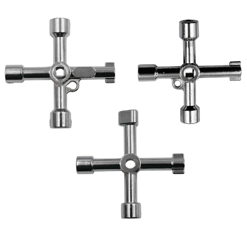 652F-4-In-1-Cross-Key-Wrench-With-Accessories-Universal-Square-Triangle ...