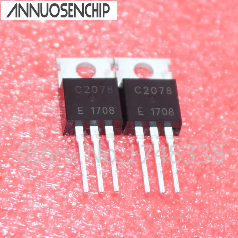 5PCS 2SC2078 -TO220 27Mhz RF Power Amplifier NEW Good Quality C2078 ...