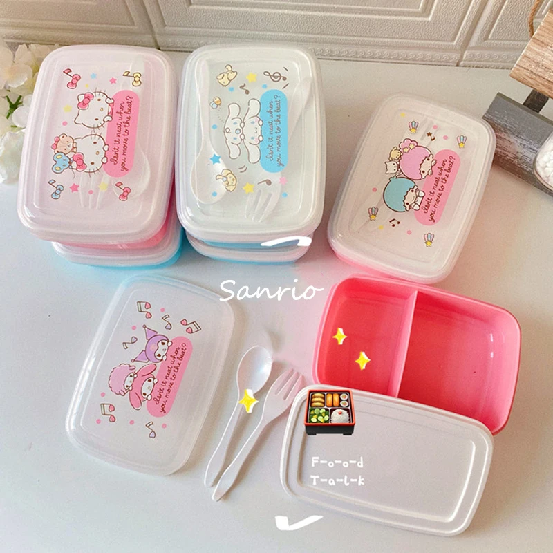 Sanrio-Hello-Kitty-Cute-Compartment-Lunch-Box-Pompompurin-Little-Twin ...