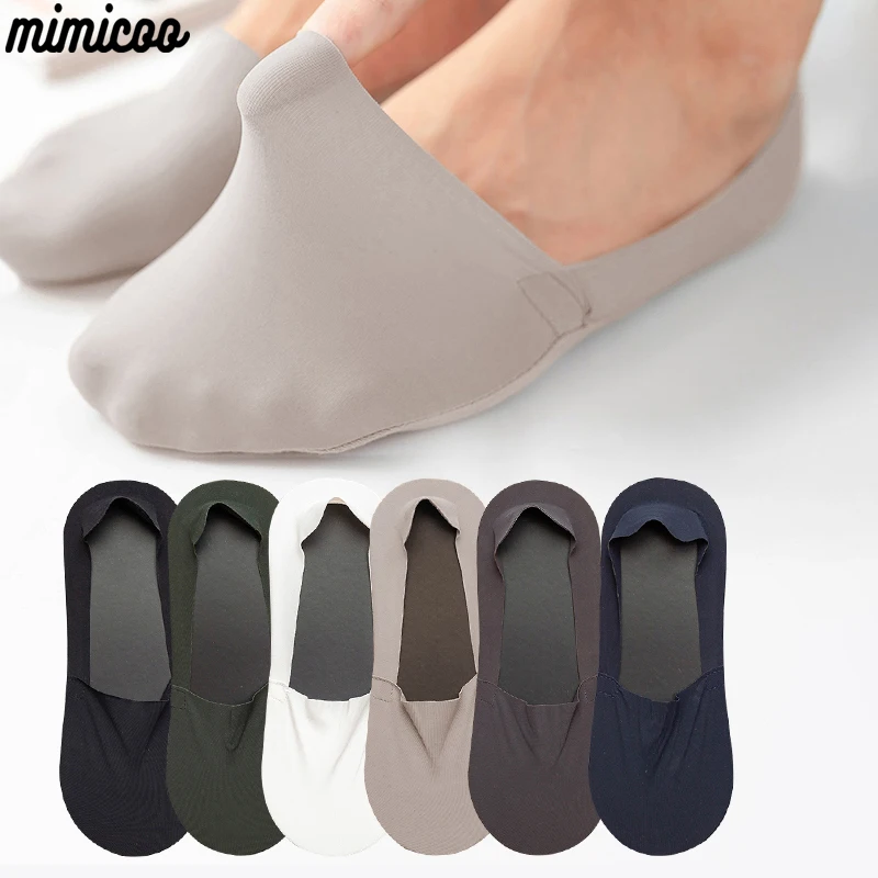 3 Pairs High Quality Matching Casual Socks Men Invisible Low Cut Sock ...