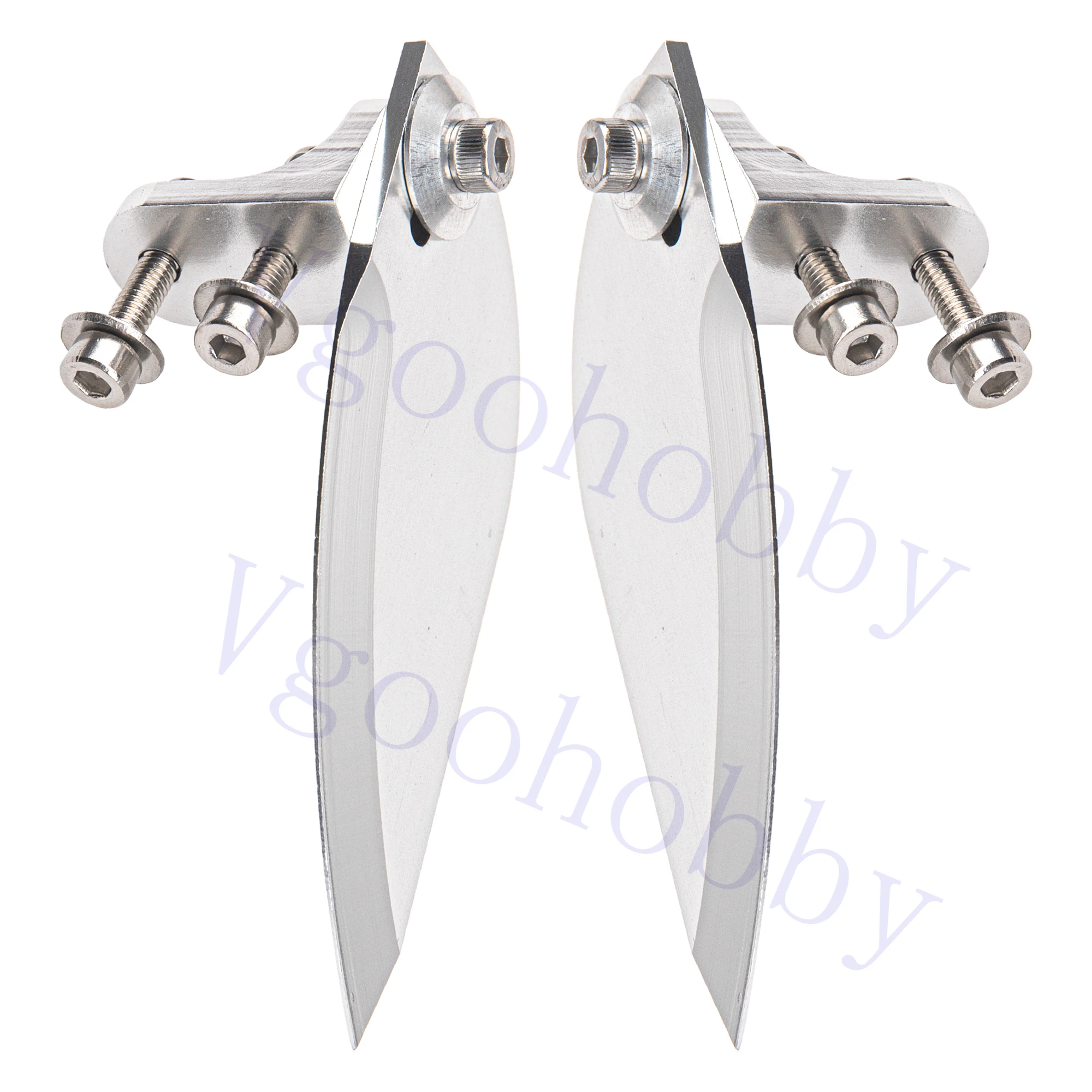 65x25mm-RC-Model-Boat-Water-Knife-Turn-Fins-Auxiliary-Waterjet-for-75 ...