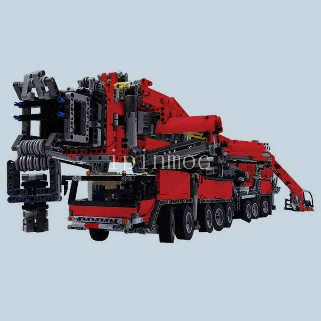 Power-Mobile-Crane-Building-MOC-20920-LTM11200-RC-Motor-Kits-Blocks ...