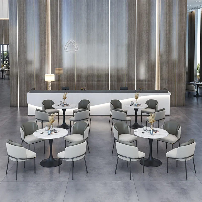 Round-Office-Dining-Tables-Luxury-Complete-Kitchen-Chairs-Pack-4-Dining ...