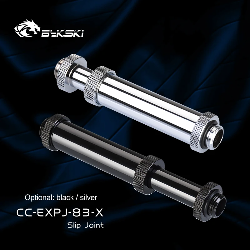 Bykski PC Water cooling Connect Fittings ,SLI Bridge,Male To Male Stretch 83~110mm Extender ...