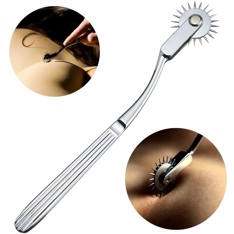 Wartenberg-Pin-Wheel-Reflex-Hammer-Deluxe-Medical-Roller-Rolling-Diagnostic-Percussor-Skin ...