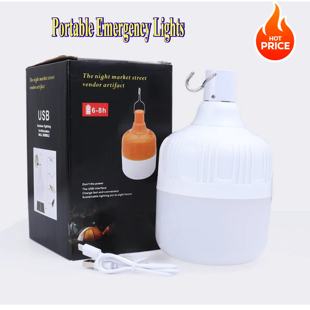 Portable USB Charging LED Camping Light Multifunctional Outdoor ...