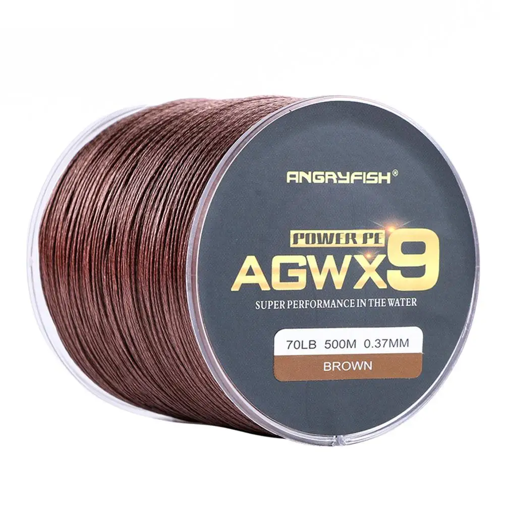 500m 9 Strands Pe Fishing Line High Strength Super Smooth Long Casting ...