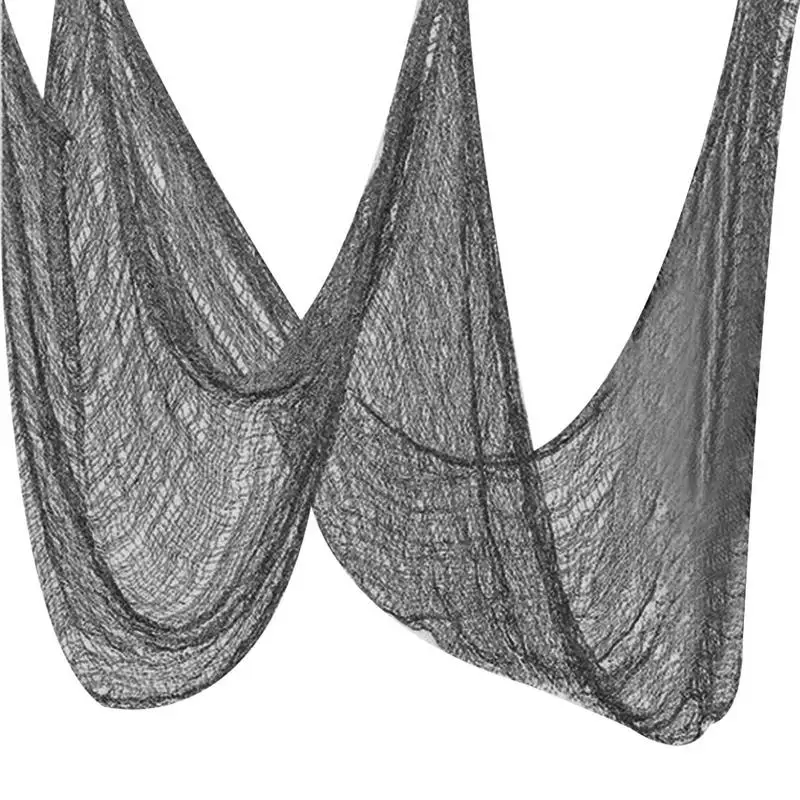 Black-Halloween-Gauze-Creepy-Cloth-Black-Netting-Spider-Web-Decor ...