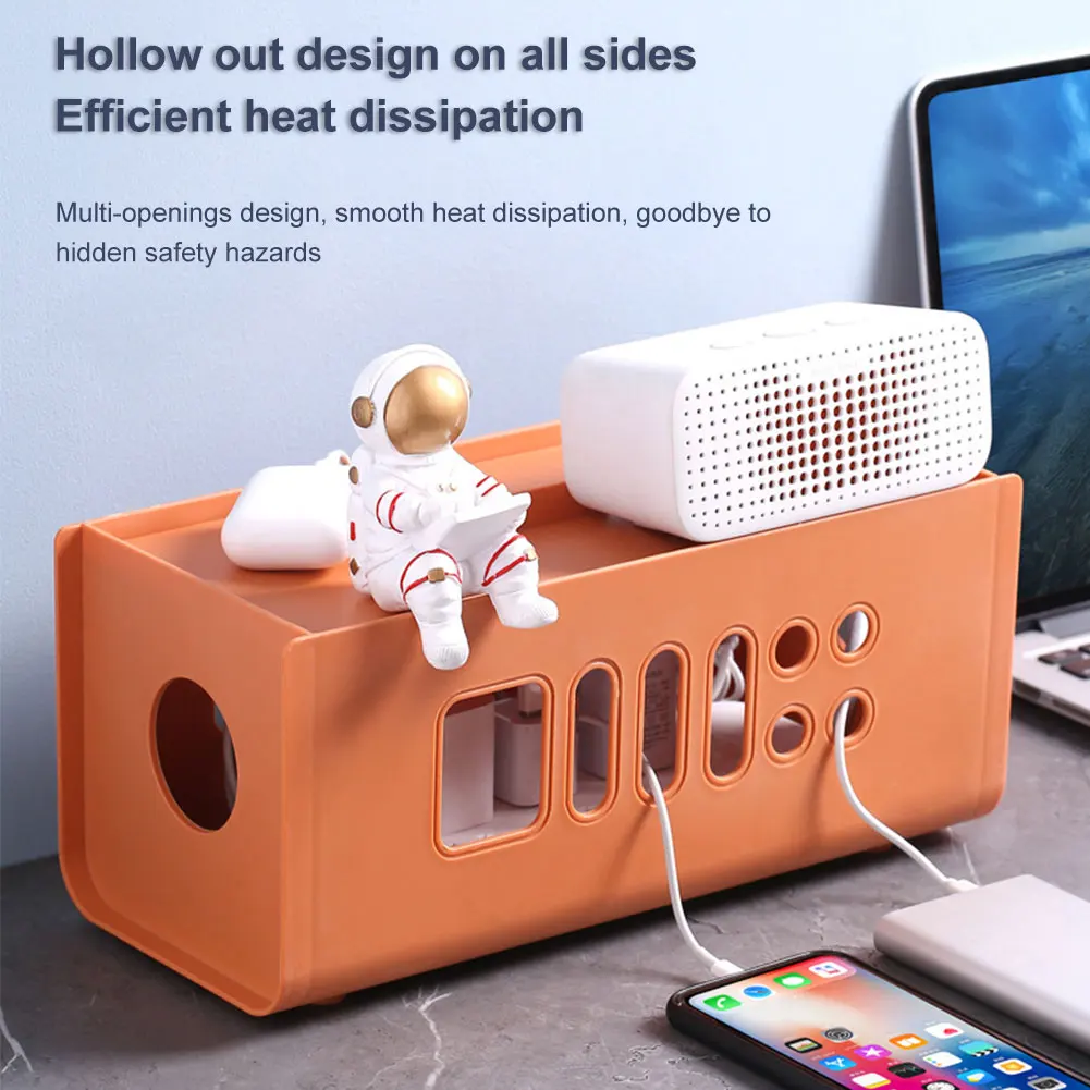 Multifunctional-Cable-Storage-Box-Power-Board-Wire-Management-Socket ...