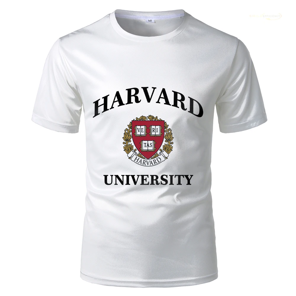 Harvard University Logo 3D Printed Men's T-shirt Men Designer Clothes ...