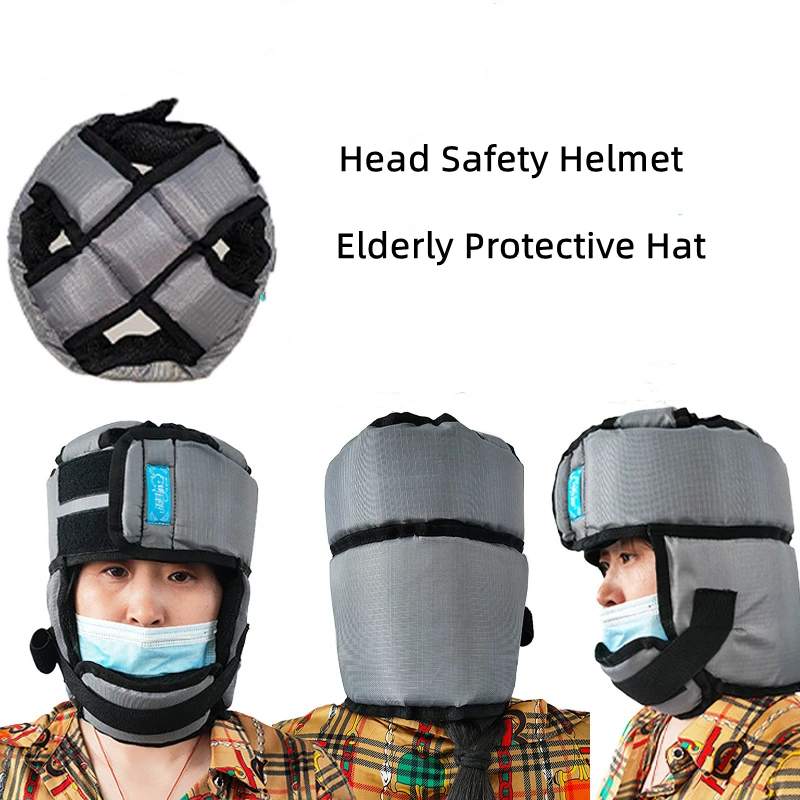 Household-Care-Elderly-Protective-Hat-Fall-Protection-Helmet-Head ...