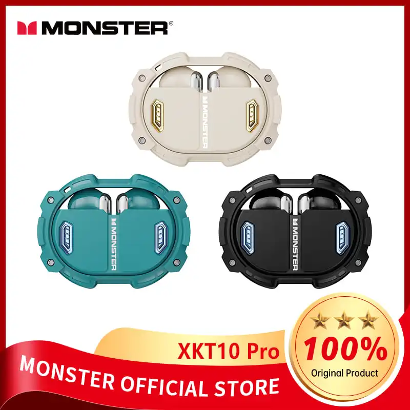 Monster-auriculares-inal-mbricos-XKT10-Pro-cascos-con-Bluetooth-5-4 ...