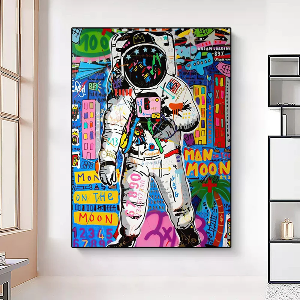 Astronaut Mural