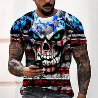 Men's Skull Tshirt 3D Printed Graphic T-shirts For Men