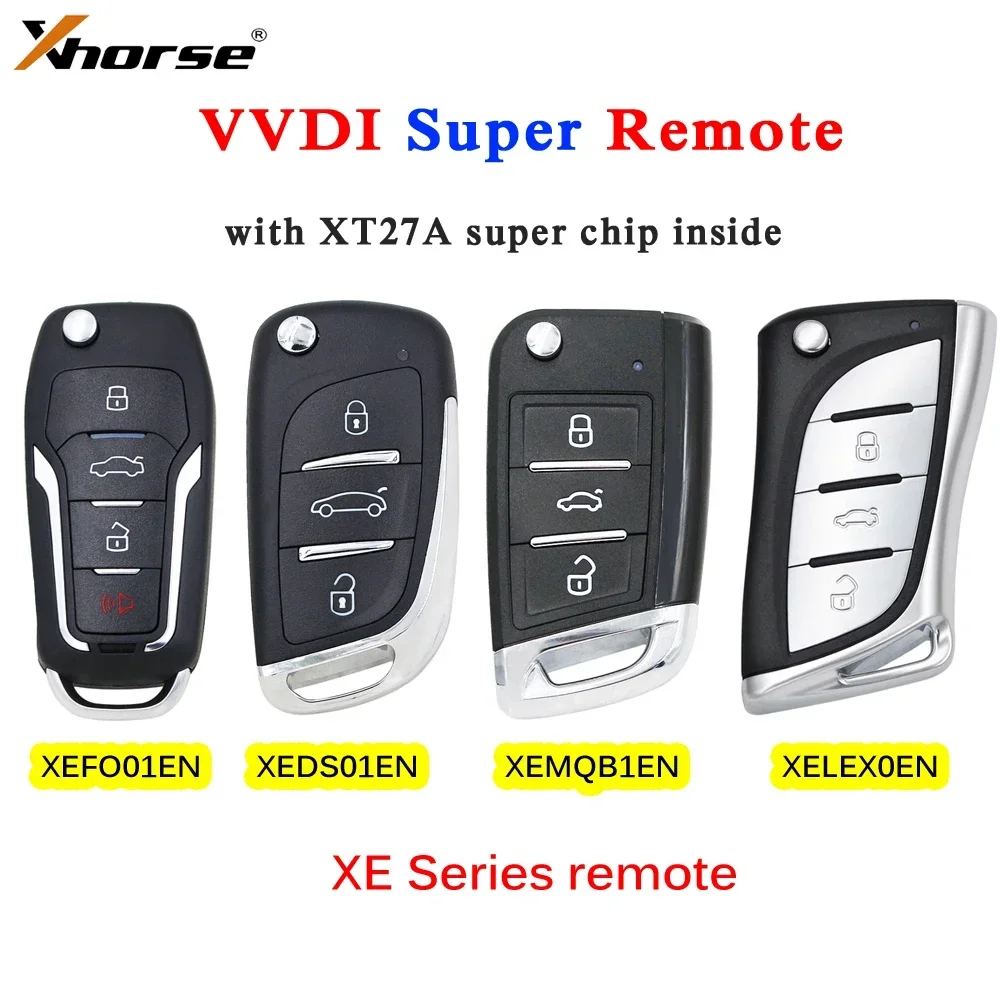 Xhorse XEDS01EN/XEFO01EN/XEMQB1EN/XELEX0EN XE series VVDI Super Remote ...