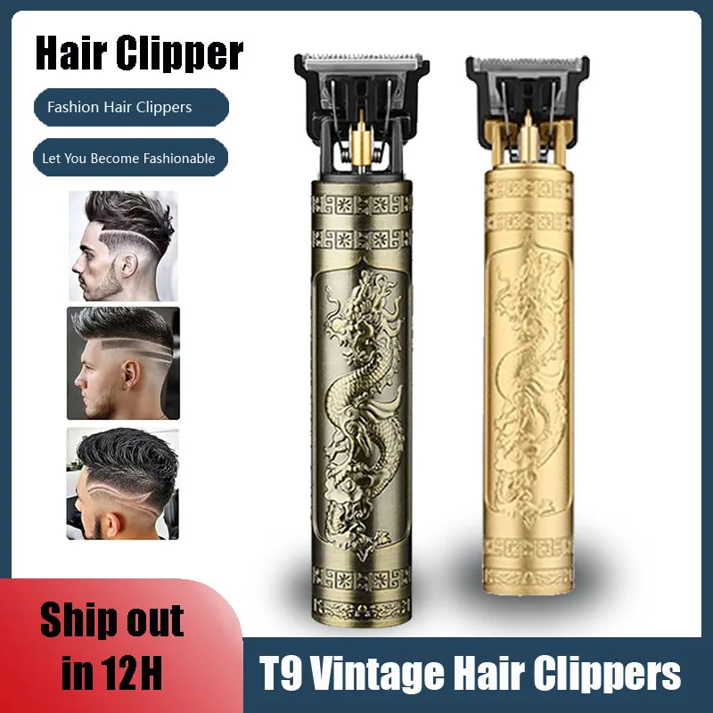 Vintage-T9-Electric-Hair-Cutting-Machine-Hair-Clipper-Professional-Men ...