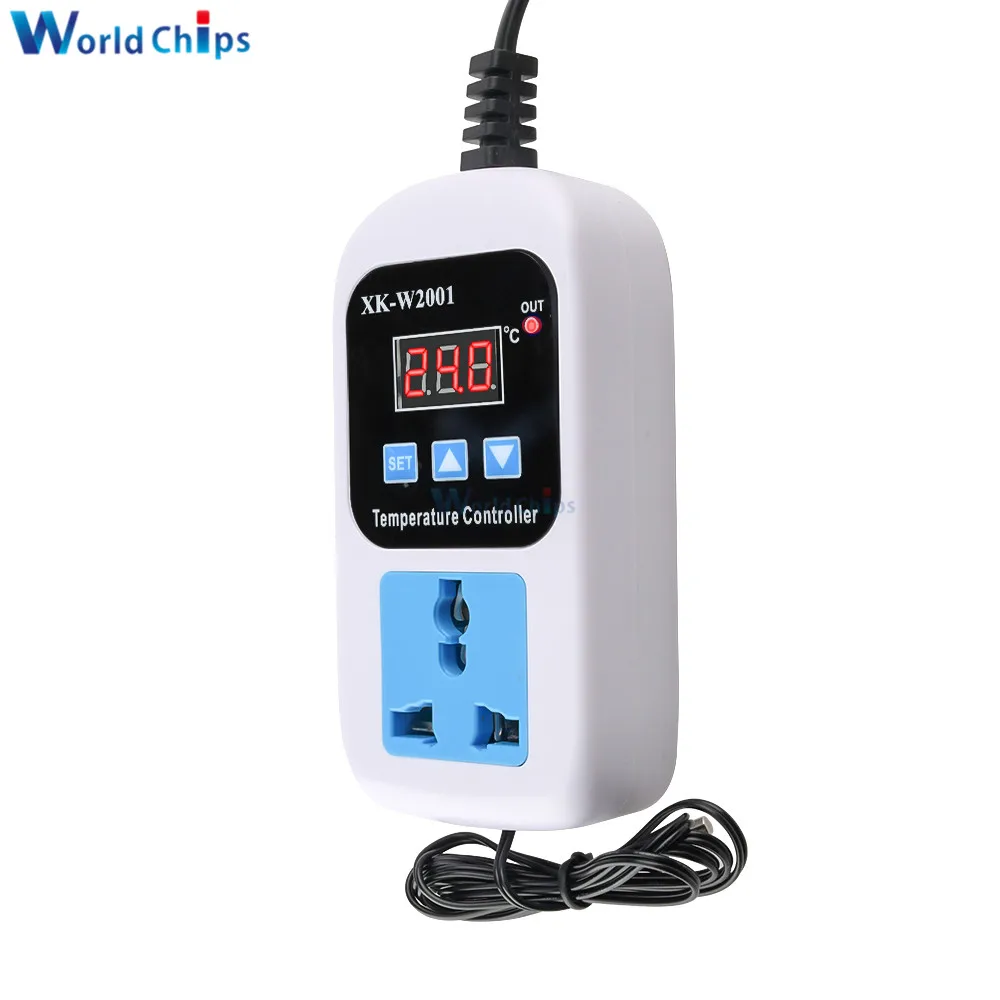 AC-110-220V-XK-W2001-Digital-Microcomputer-Temperature-Controller-LED ...