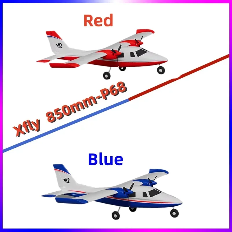 Xfly-Model-850mm-Wingspan-P68-Epo-Electric-Remote-Control-Twin ...