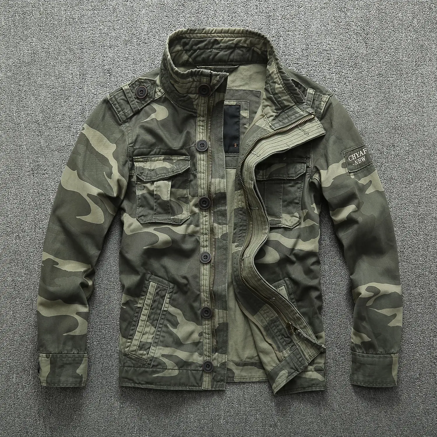 Tactical-Cargo-Jackets-Motorcycle-Jacket-Men-Camouflage-Combat-Retro ...