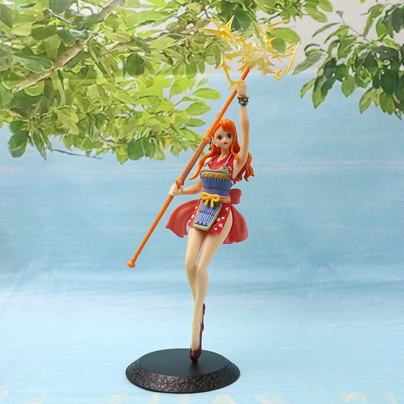 19cm-Anime-One-Piece-Figure-Nami-Action-Figures-WT100-Anniversary ...