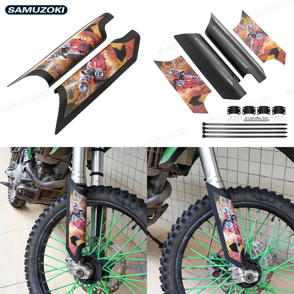 Motorcycle-Front-Fork-Shock-Absorber-Cover-Front-Fork-Guardprotective ...