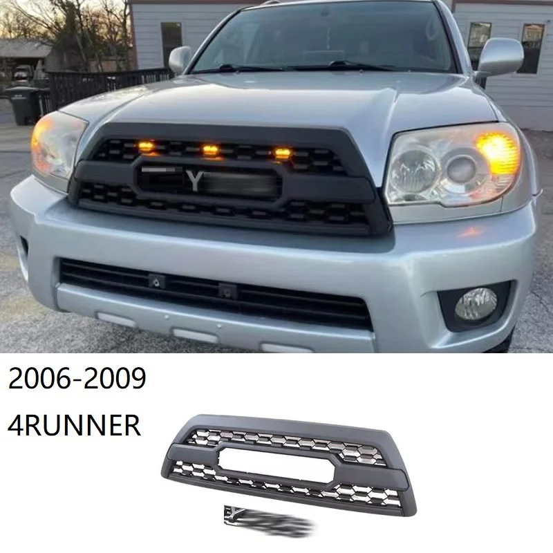Abs Grills Fit For 4runner 2006 2007 2008 2009 Racing Grill Grille Auto ...