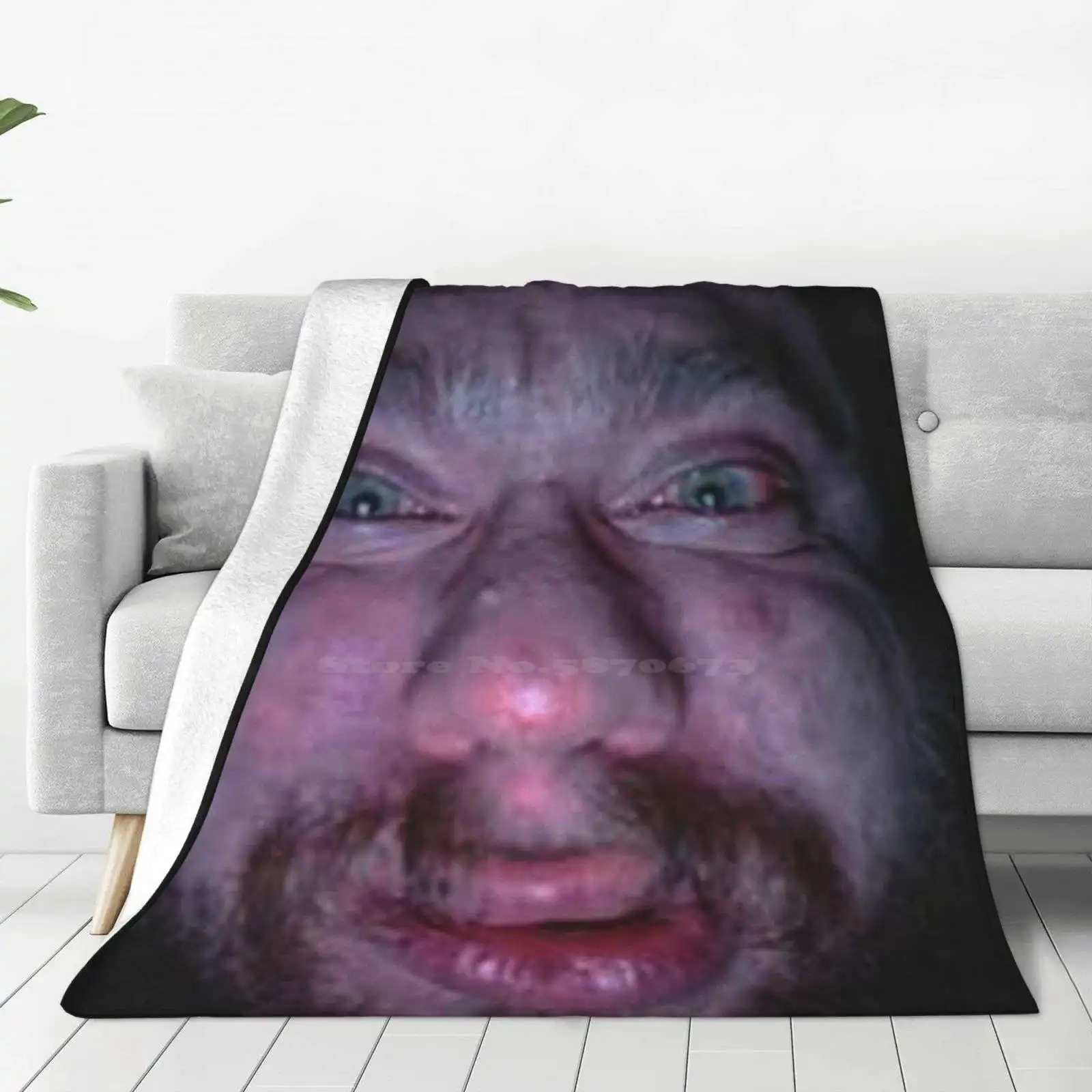 Sam Hyde Face Hot Sale Printing High Qiality Warm Flannel Blanket Meme ...