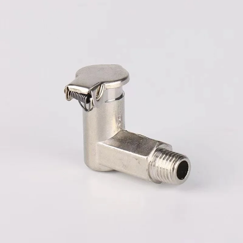 M6-M8-M10-1-8-BSP-Male-Thread-Brass-Elbow-Spring-Cap-Type-Lubricating ...