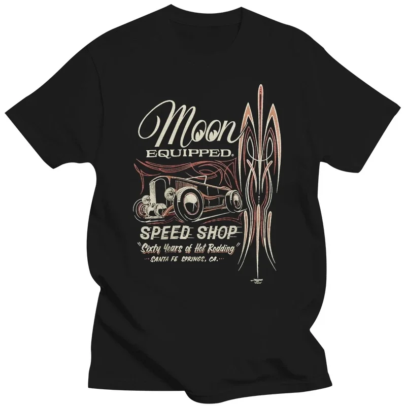 Men-39S-Mooneyes-Moon-Equipped-Speed-Shop-60-Years-T-Shirt-Black-Cotton ...
