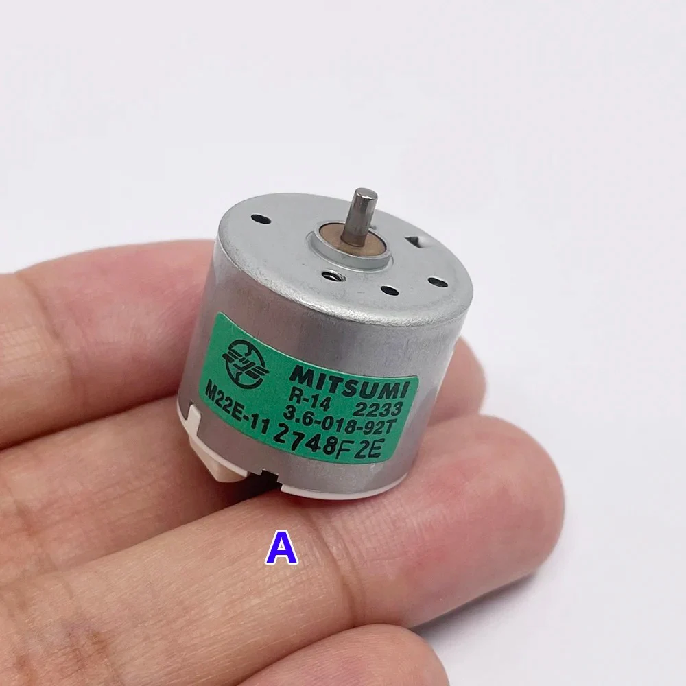 Mini 22mm MITSUMI M22E-11/12 Motor DC 3.7V 5V 6V Micro 6-Pole Rotor ...