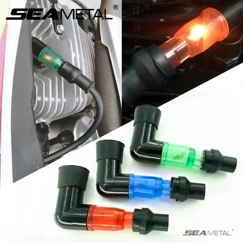 SEAMETAL-Motorcycle-Flash-Spark-Plug-Cap-Universall-Motorcycle-Ignition ...