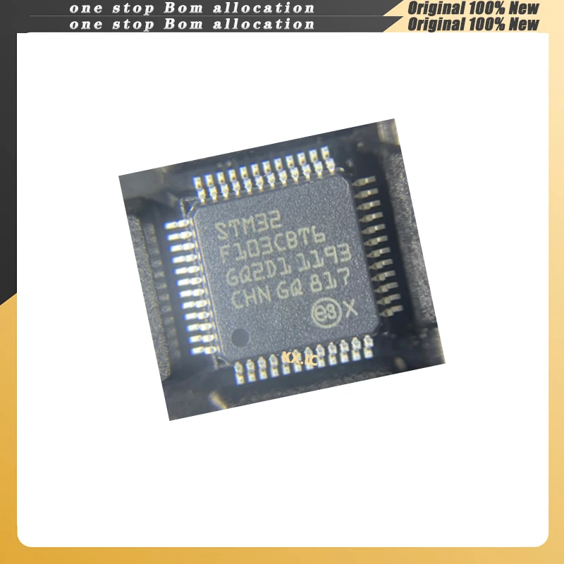 10PCS-LOT-STM32F103CBT6-STM32F103C-M32F10CBT6-LQFP-48-Stock-NEW ...