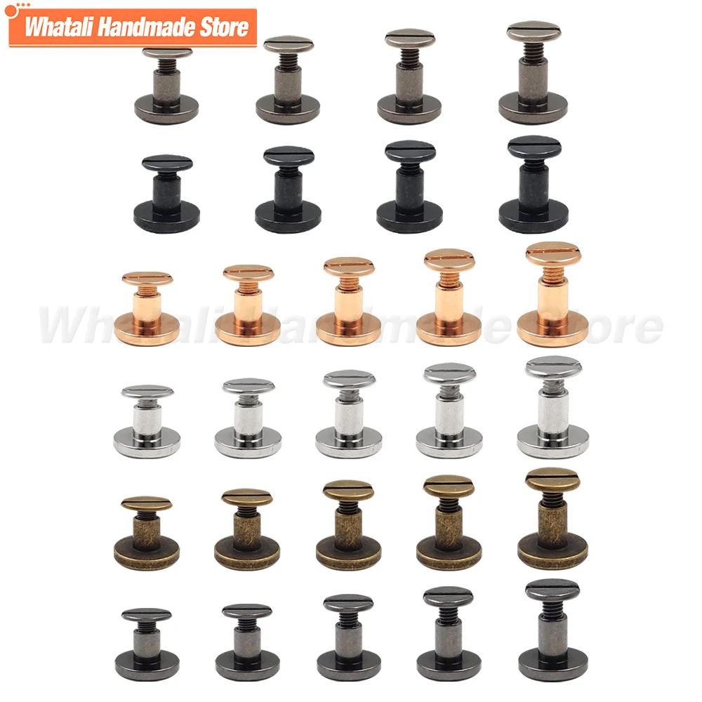 Juego de remaches de Metal para equipaje, cuero, artesanía, ropa, bolsa ...