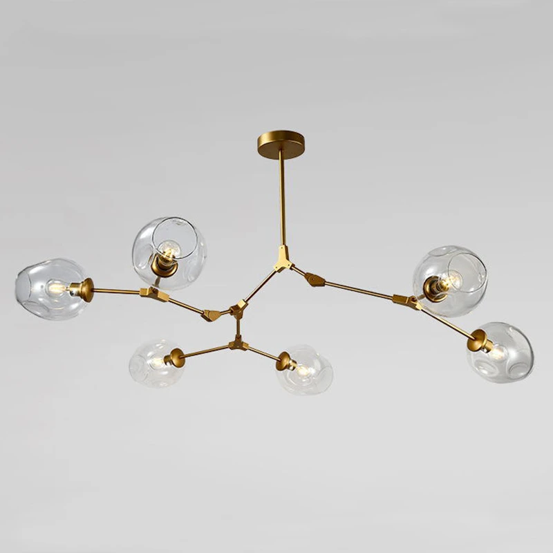 Nordic Modern Molecular Pendant Lights Led Lamps Pendant Lamps Lighting ...