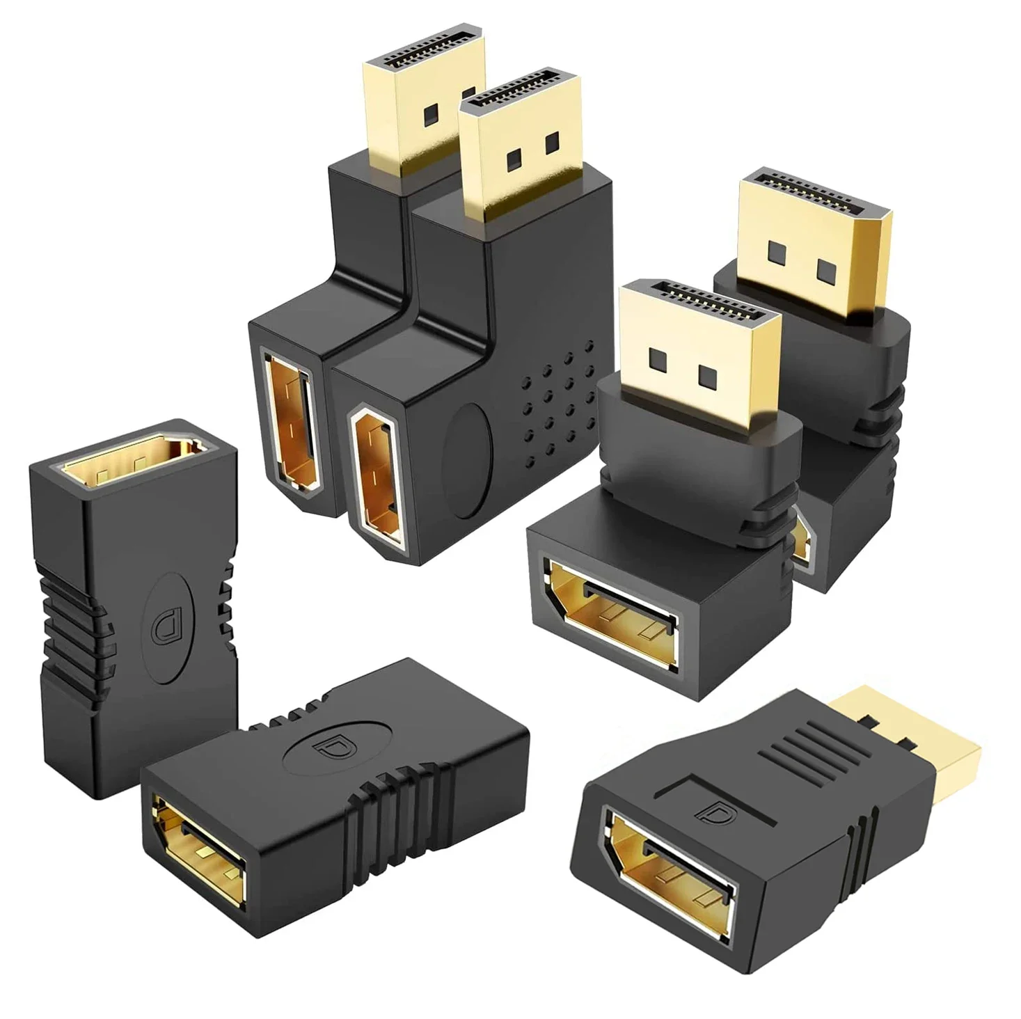 Displayport-Adapter-Plug-Converter-Connector-Male-to-Female-HD-Video-90 ...