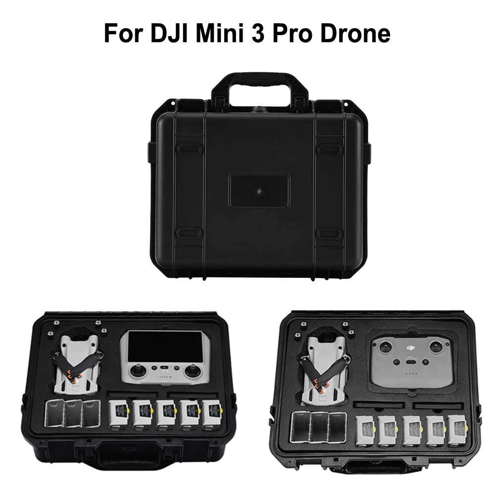 Storage Case for DJI Mini 3/3 PRO Drone Portable Suitcase Hard Shell Waterproof Explosion proof ...