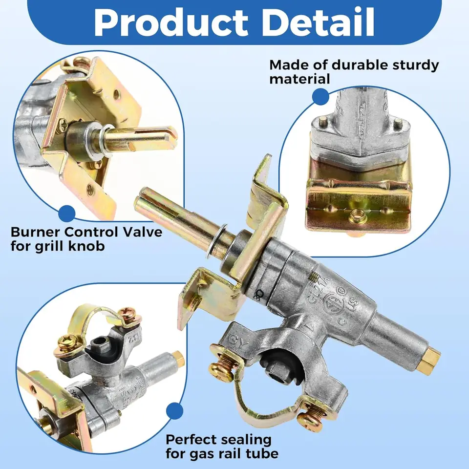 Bbq Gas Grill Valve Aazon.co: 36 Inch Griddle Burner Control Valve With ...