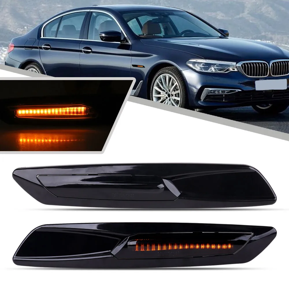 BMW-LED-Car-Dynamic-Side-Marker-Signal-Light-External-Turn-Signal-Light ...